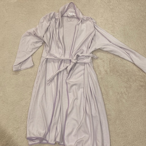 LAKE | Intimates & Sleepwear | Lake Prima Robe Purple Stripe | Poshmark